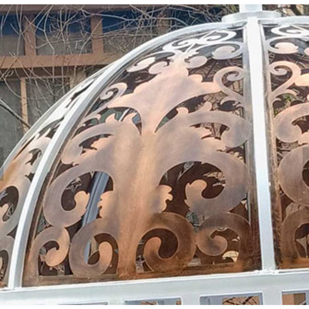 Customized Wrought Iron Cupola Handmade Forged Dome For Decoration ...