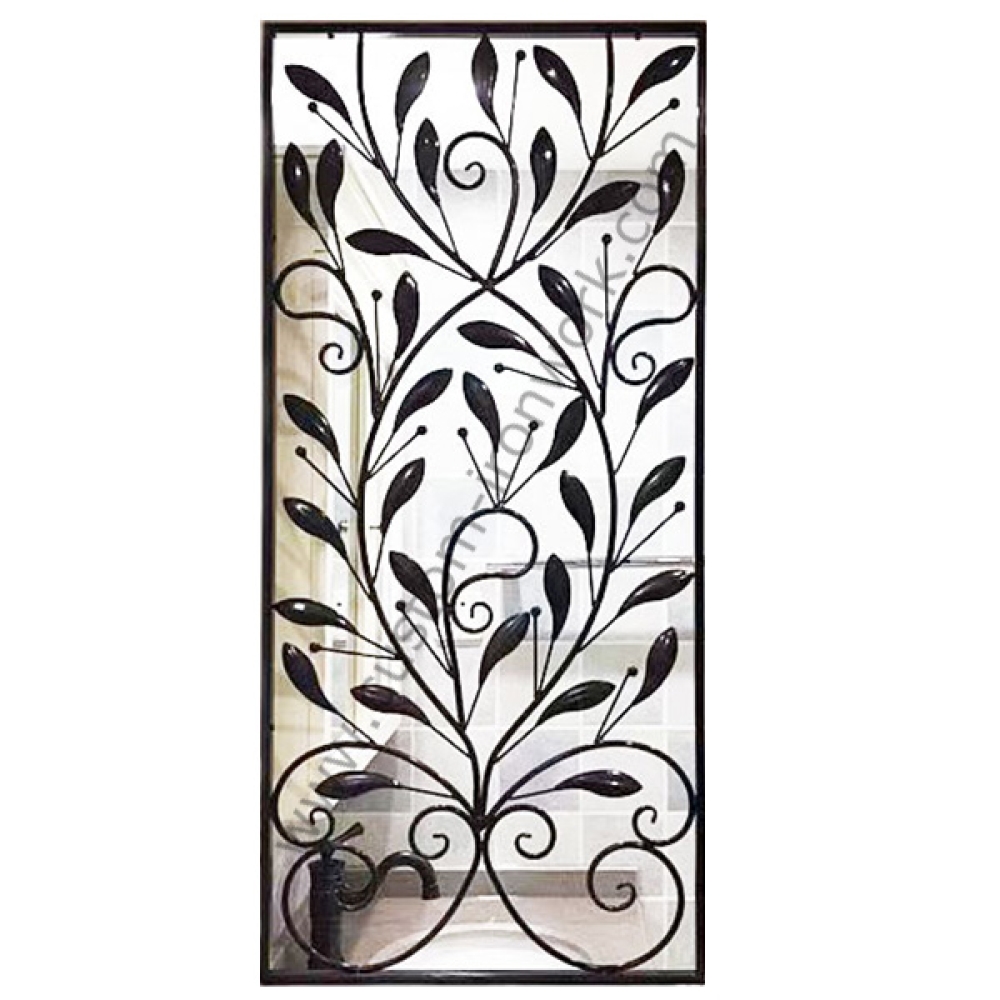 Custom design wrought iron decorative screen custom ironwork