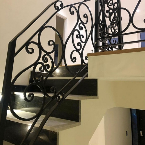 Wrought Iron Handrail custom ironwork