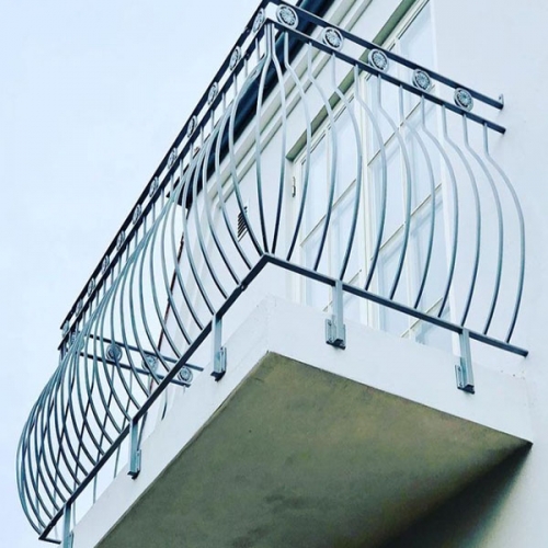 Custom Wrought Iron Balustrade Galvanized Balcony Balustrade From China ...